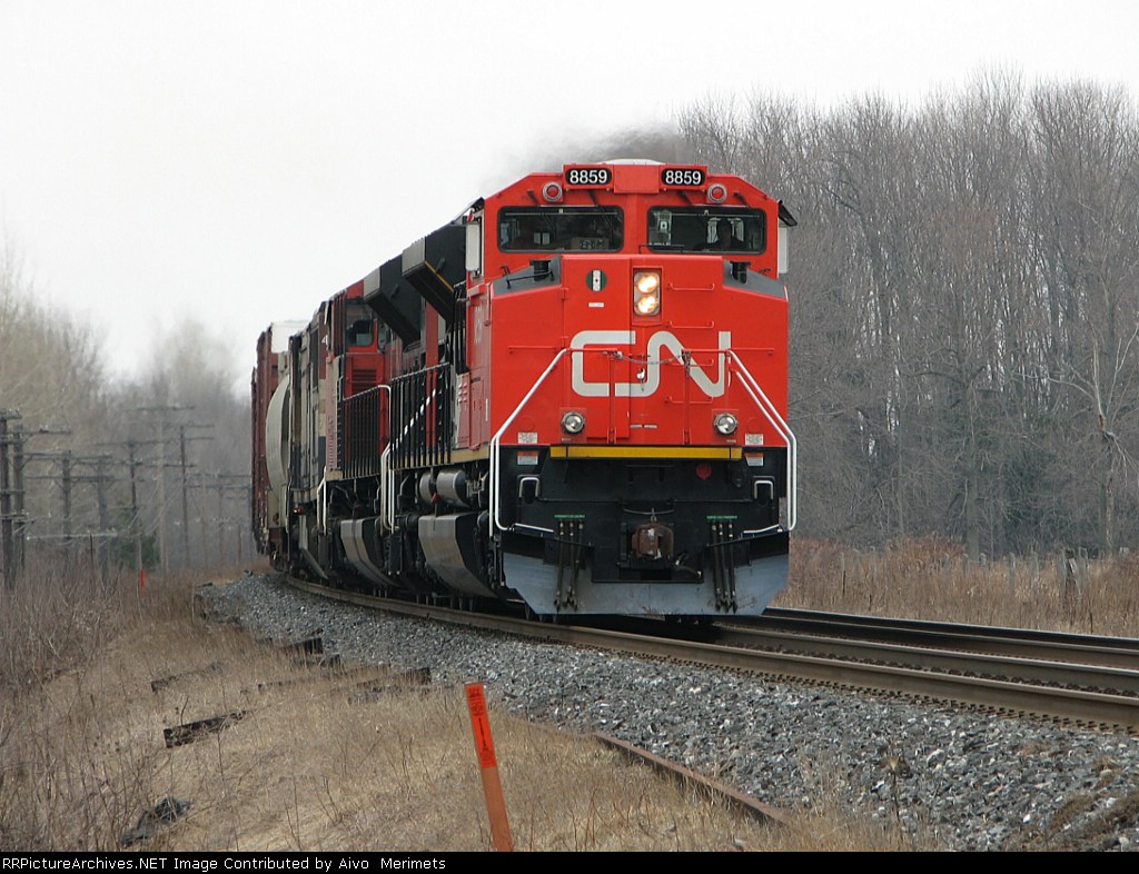 CN 8859 at Mile 260 Kingston Sub